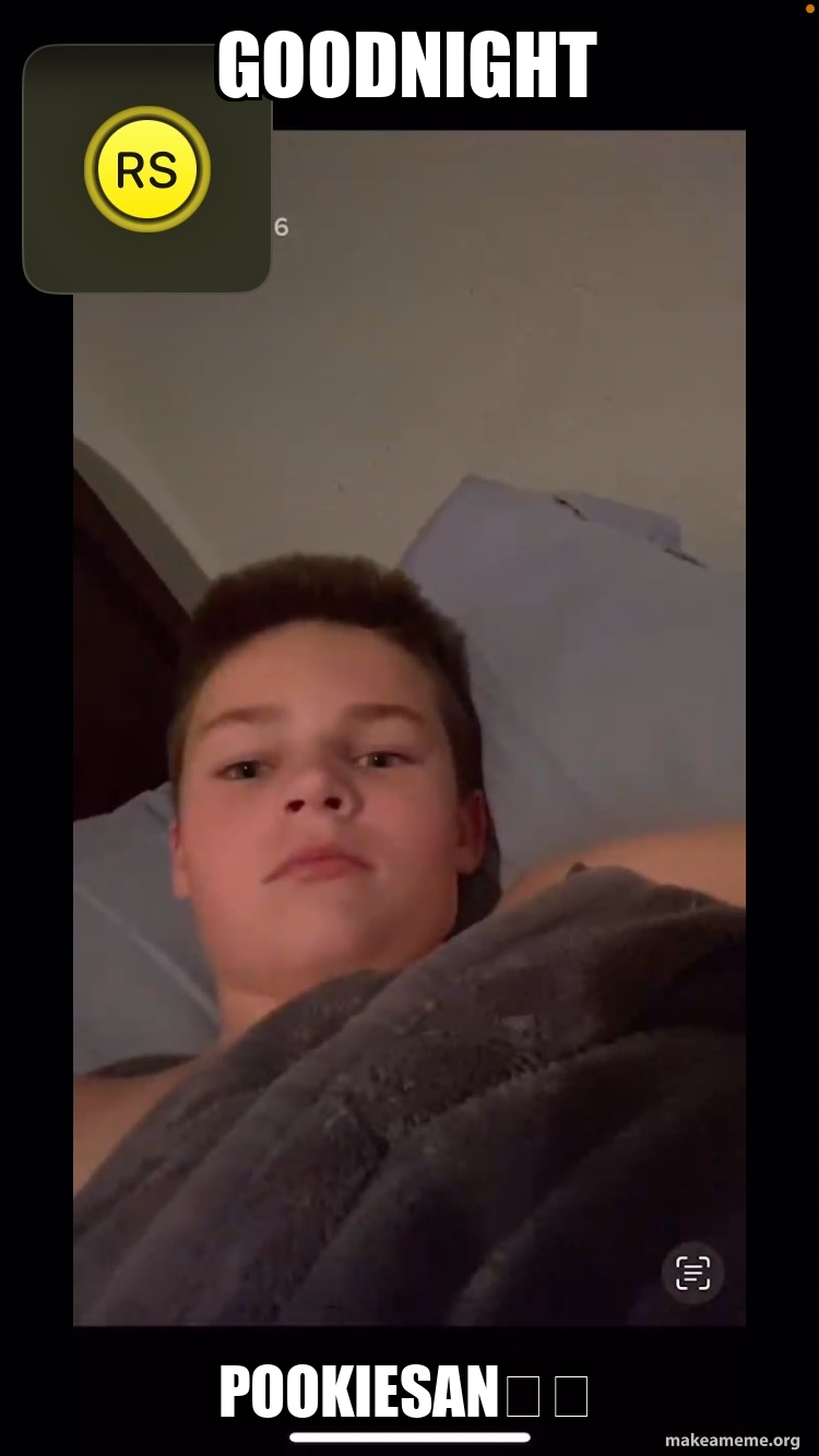 Goodnight Pookiesan ️ Meme Generator