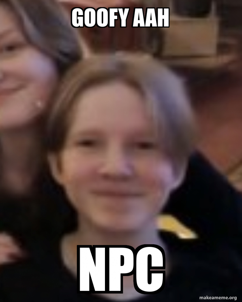 Goofy aah Npc Meme Generator