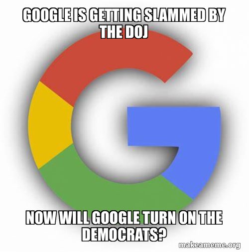 Google is getting slammed by the DOJ now will google turn on the ...