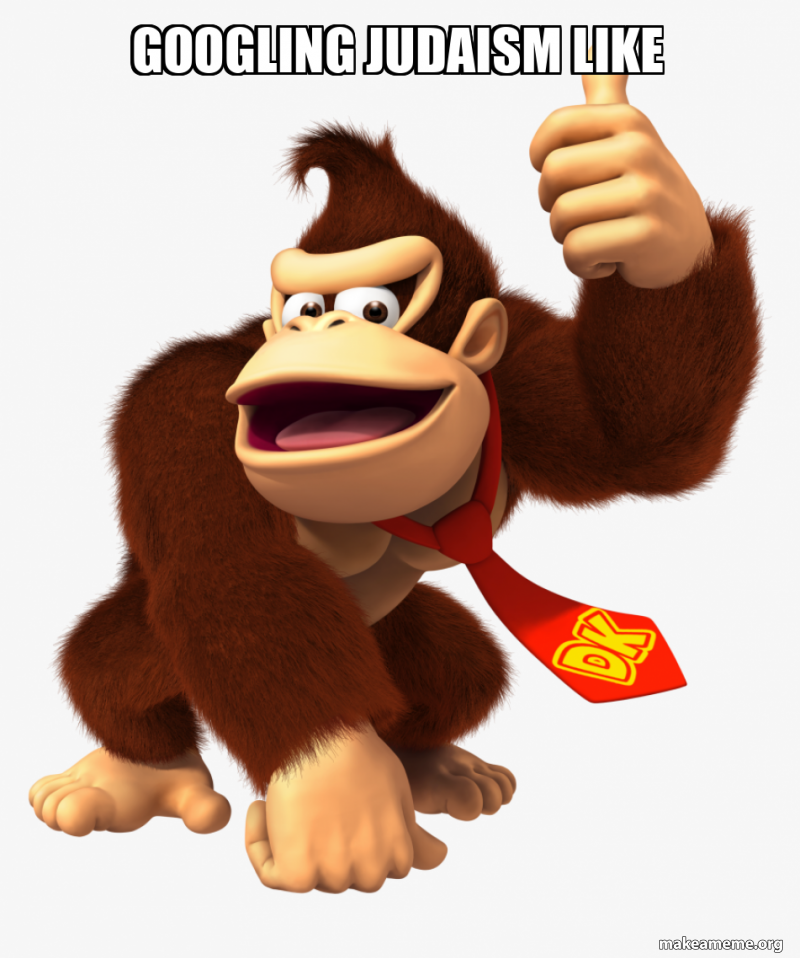 Googling judaism like Meme Generator