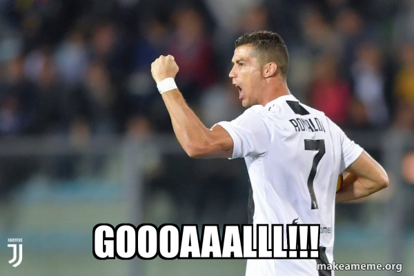 Goooaaalll!!! - Cristiano Ronaldo Meme Generator