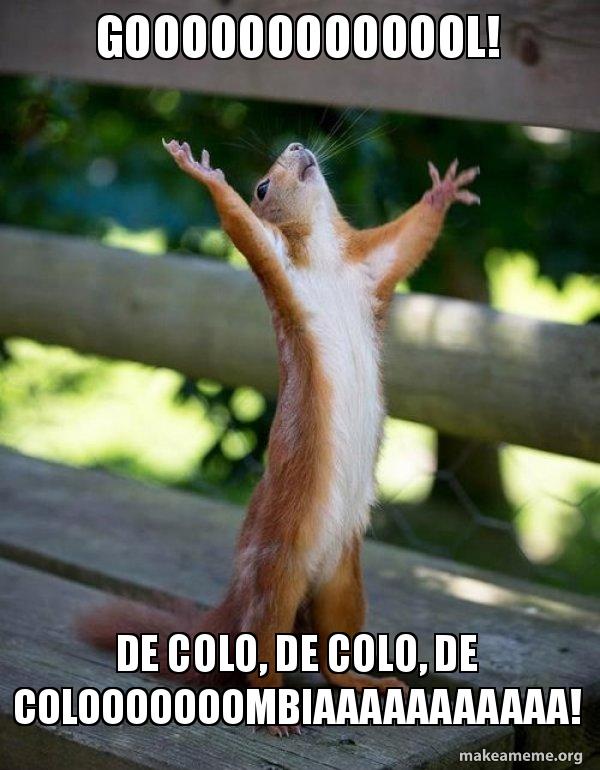 Gooooooooooool! De Colo, de Colo, De Colooooooombiaaaaaaaaaaa! - Happy ...