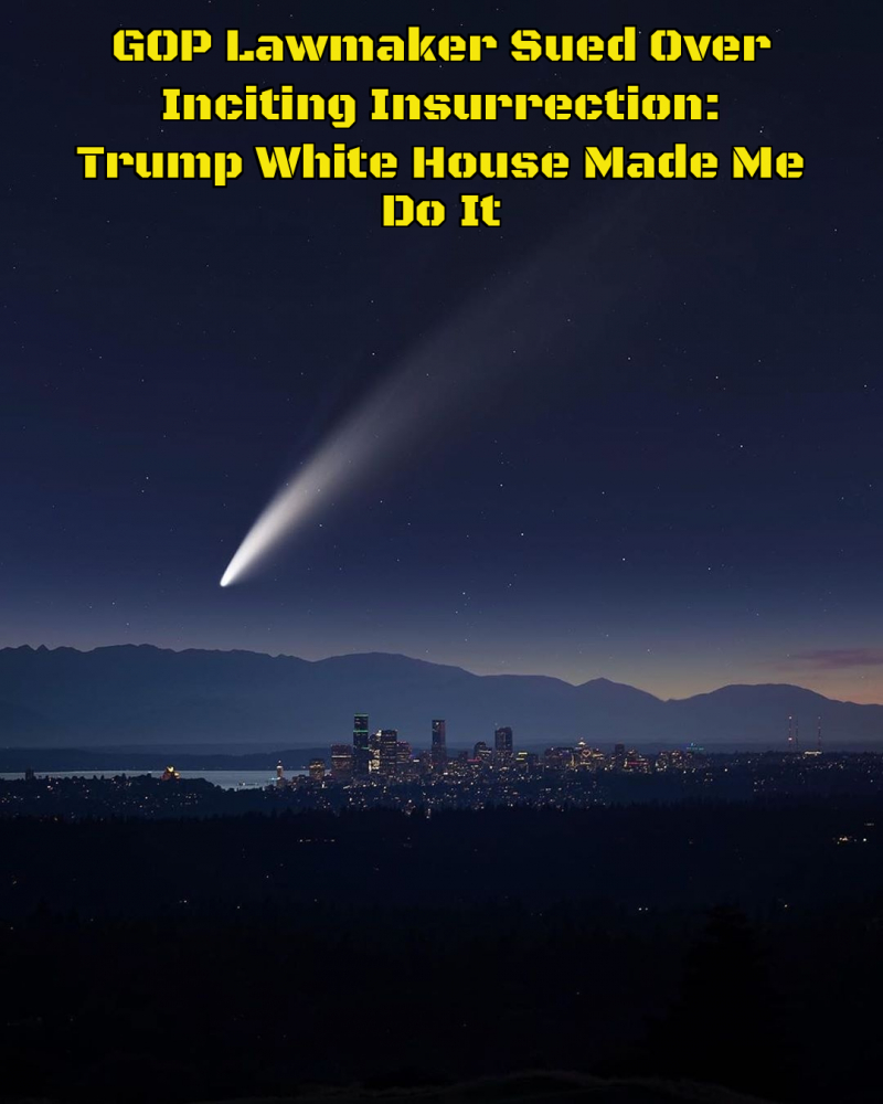 GOP Lawmaker Sued Over Inciting Insurrection: Trump White House Made Me ...