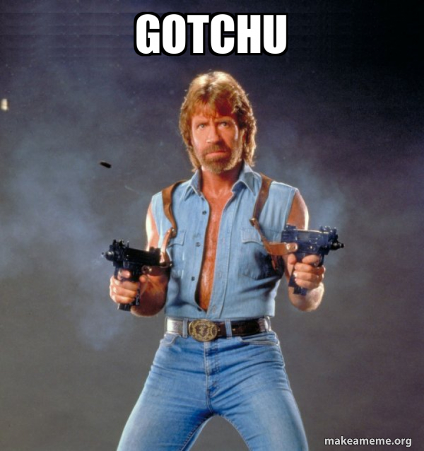 gotchu - Chuck Norris Meme Generator
