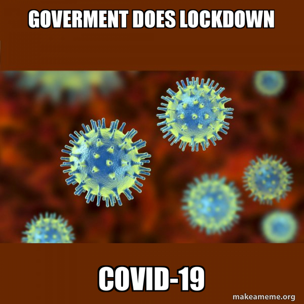 goverment does lockdown Covid-19 - Coronavirus ( COVID-19 ) Meme Generator
