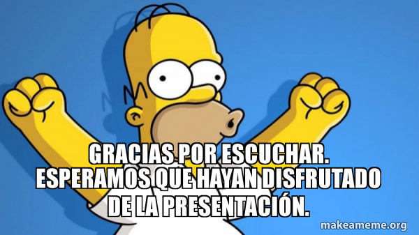 Gracias por escuchar. Esperamos que hayan disfrutado de la ...