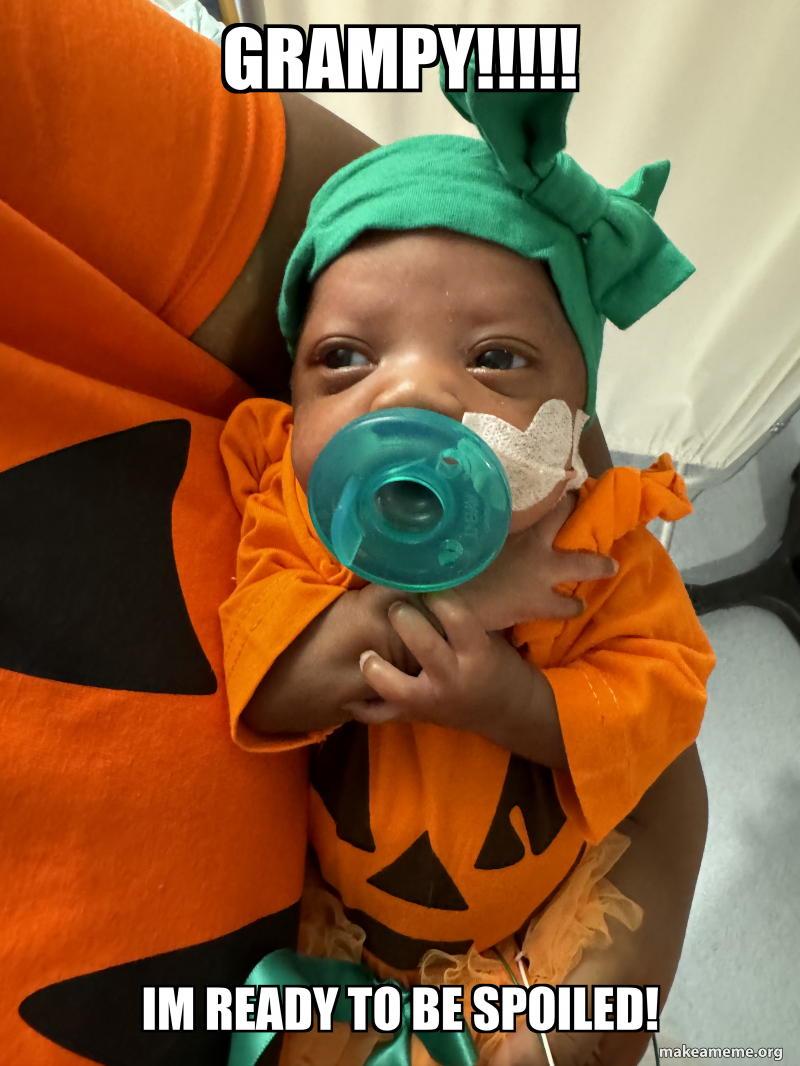 GRAMPy!!!!! Im ready to be Spoiled! Meme Generator