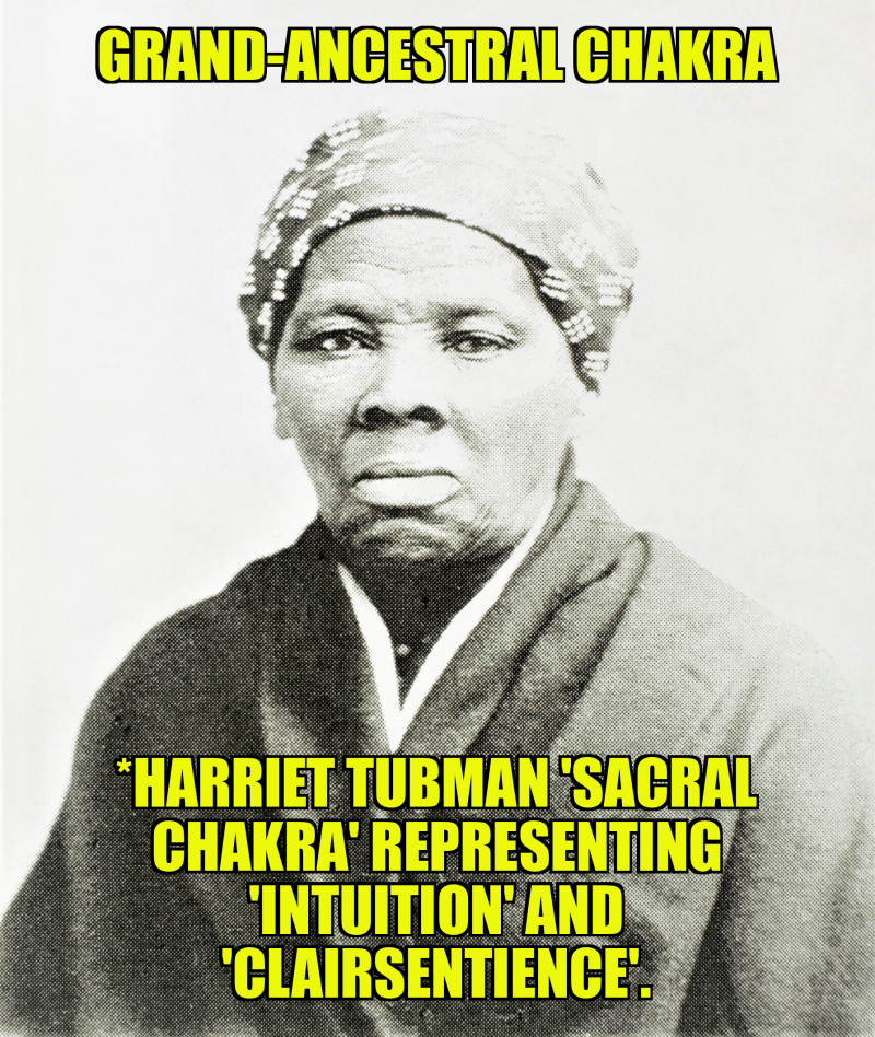 grand-ancestral chakra *harriet tubman 'sacral chakra' representing ...