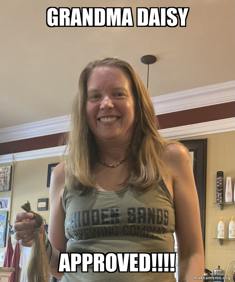 Grandma daisy Approved!!!! Meme Generator