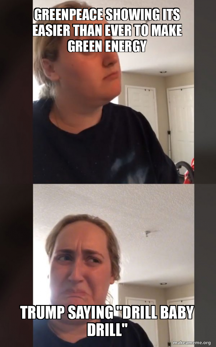 Greenpeace showing its easier than ever to make green energy Trump ...