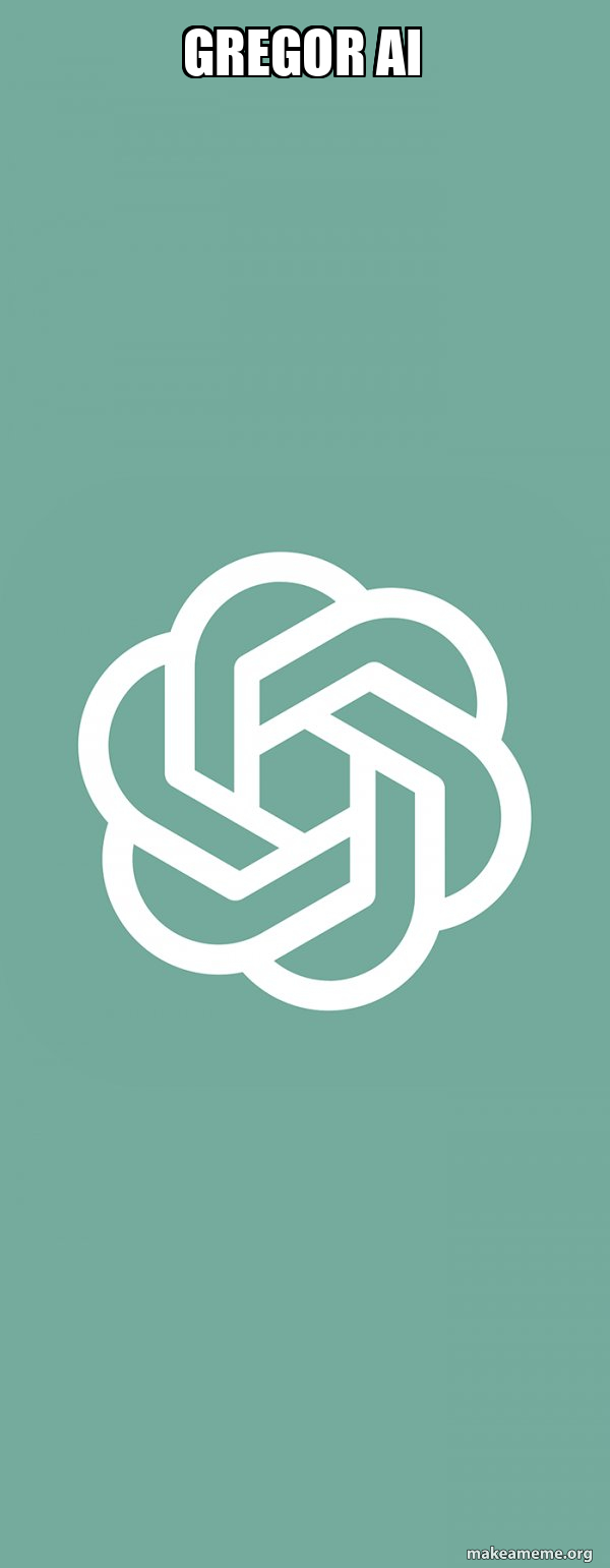 Gregor AI - ChatGPT Meme Generator