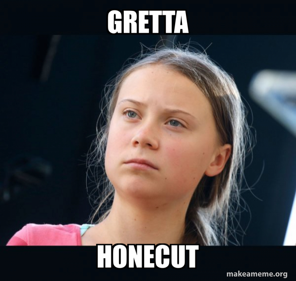 Gretta Honecut - Greta Thunberg Meme Generator