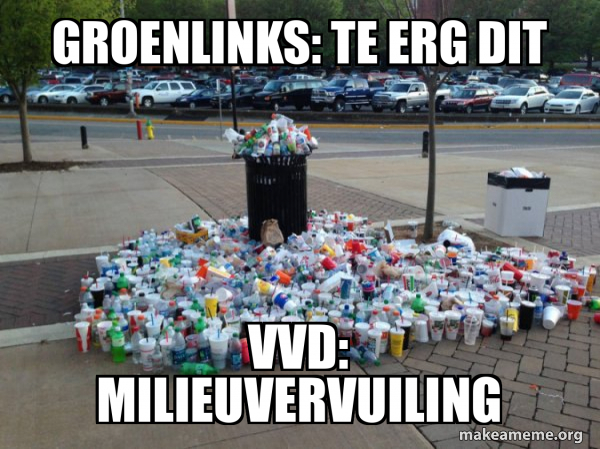groenlinks: te erg dit vvd: milieuvervuiling - Canadian Football Fans ...