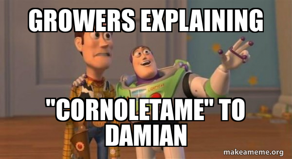 growers explaining "cornoletame" to Damian - Buzz and Woody (Toy Story ...