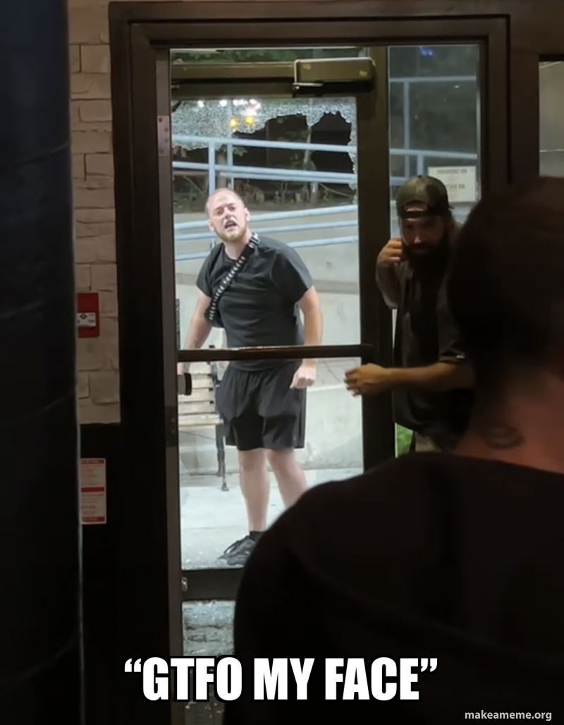 “Gtfo My Face” Meme Generator