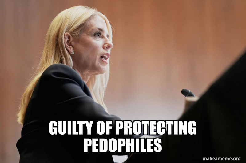 GUILTY OF PROTECTING PEDOPHILES Meme Generator