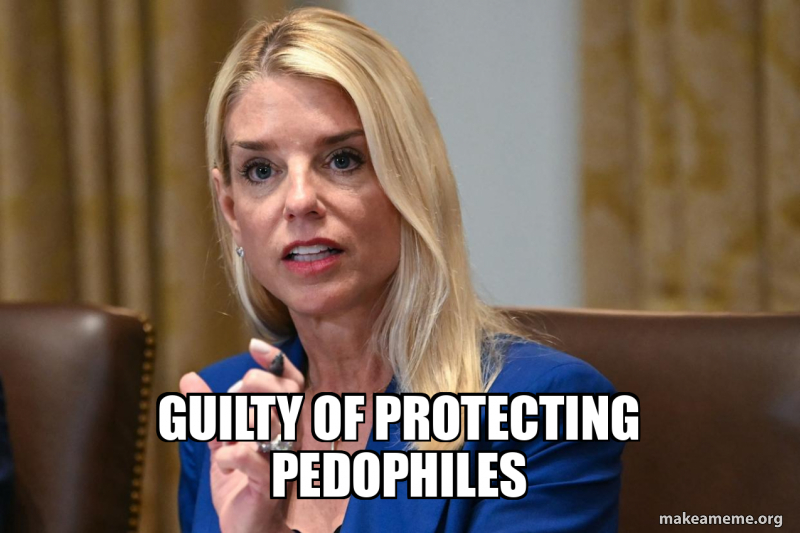 GUILTY OF PROTECTING PEDOPHILES Meme Generator