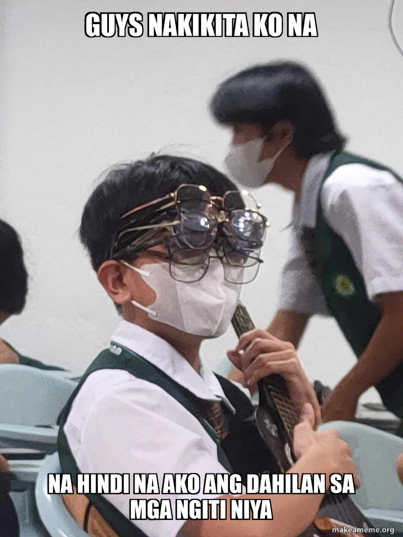Guys nakikita ko na na hindi na ako ang dahilan sa mga ngiti niya Meme ...