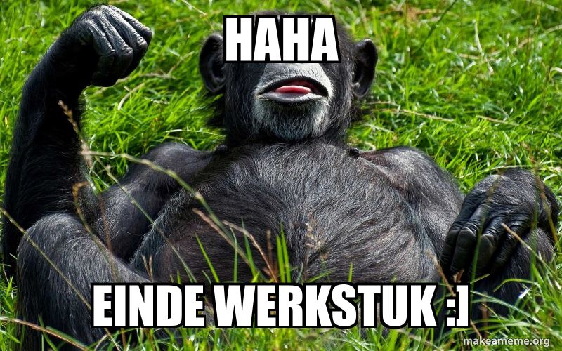 Haha einde werkstuk :] Meme Generator