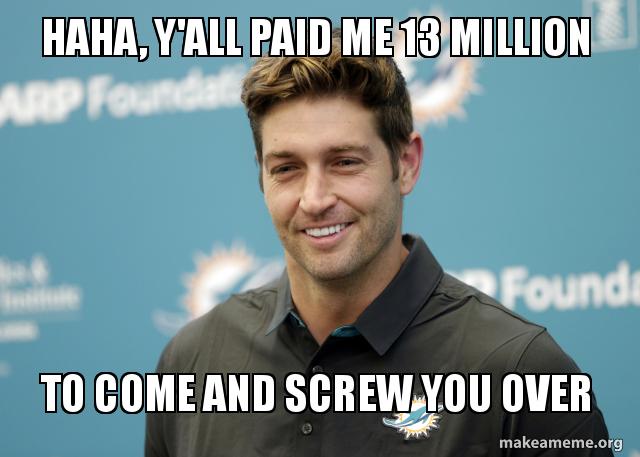 Haha, y'all paid me 13 million to come and screw you over Meme Generator