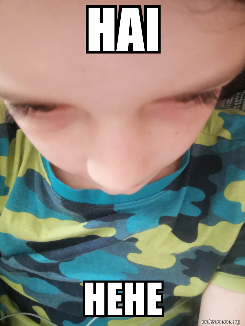 Hai Hehe - Hdidig Meme Generator