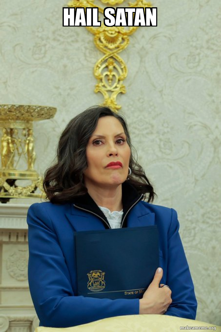 Hail satan Meme Generator