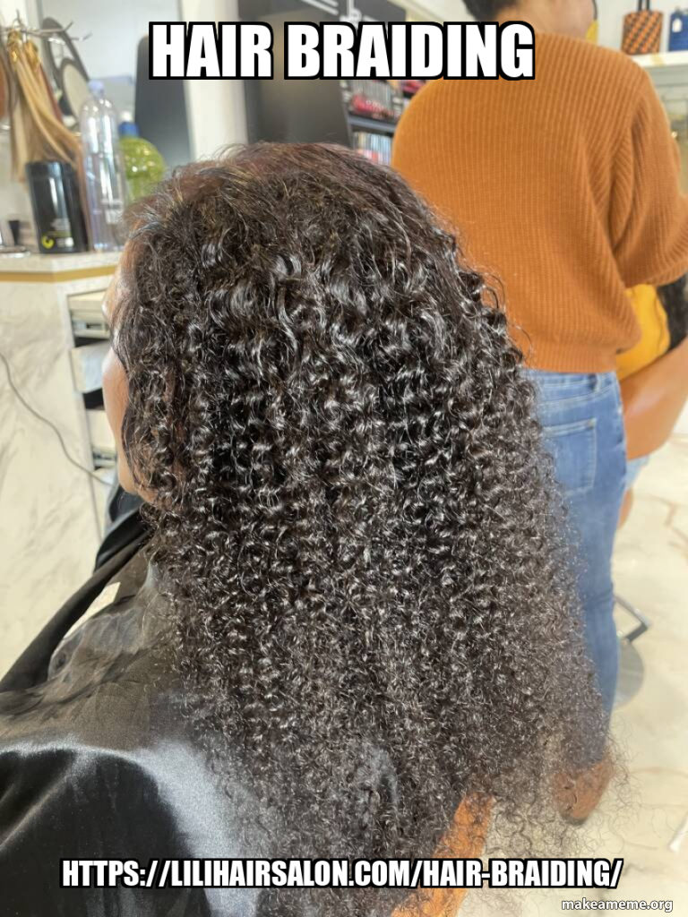 Hair braiding https://lilihairsalon.com/hair-braiding/ Meme Generator