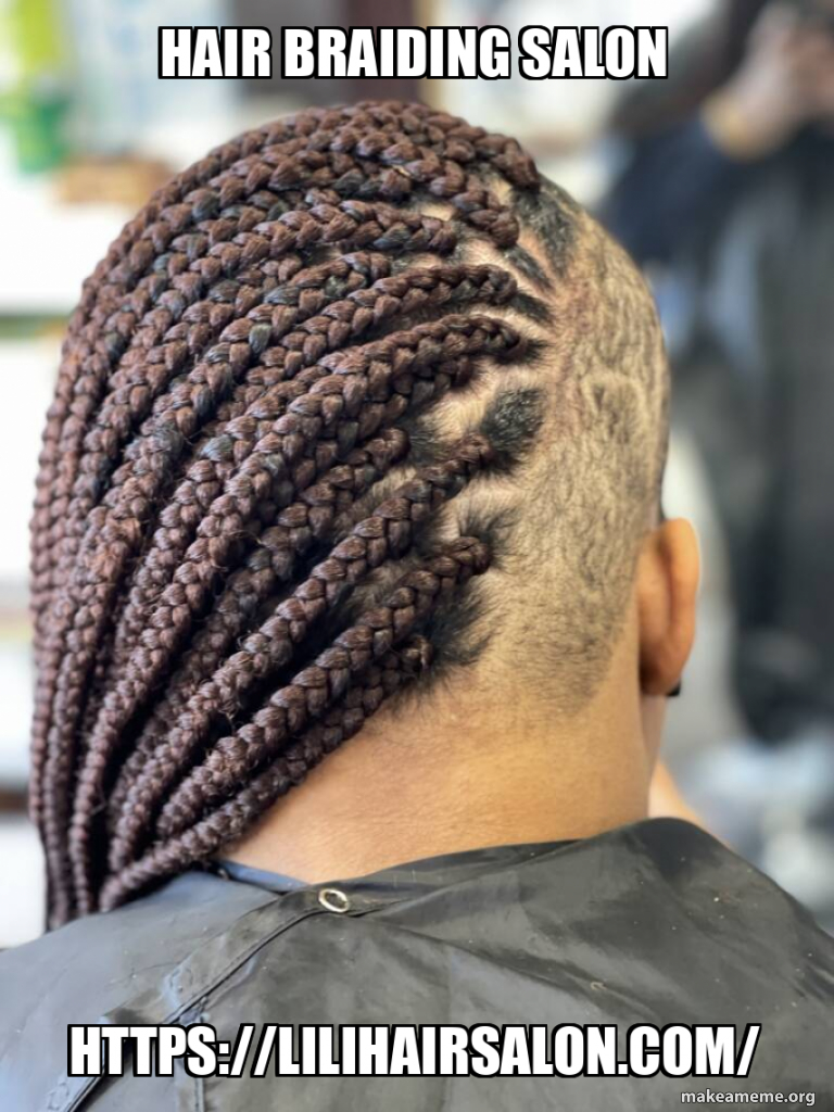 Hair braiding salon https://lilihairsalon.com/ Meme Generator