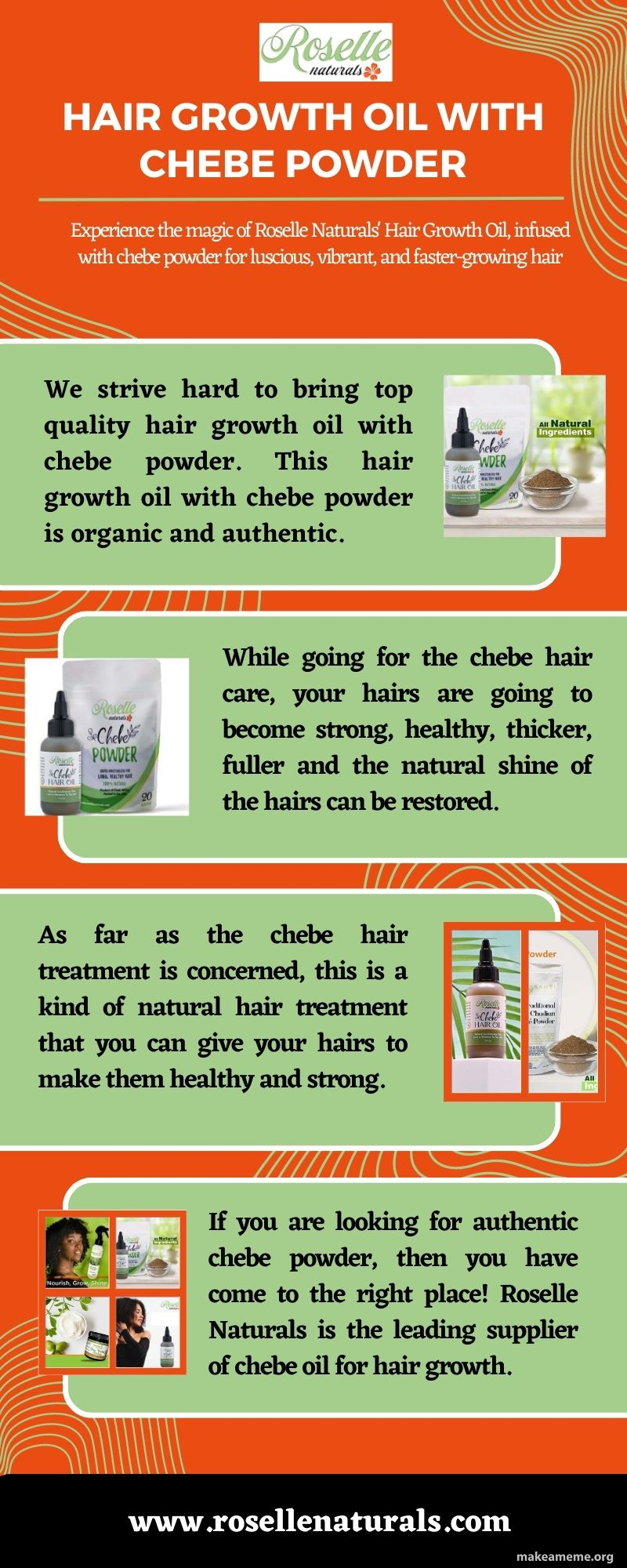 - Hair Growth Oil With Chebe Powder Meme Generator