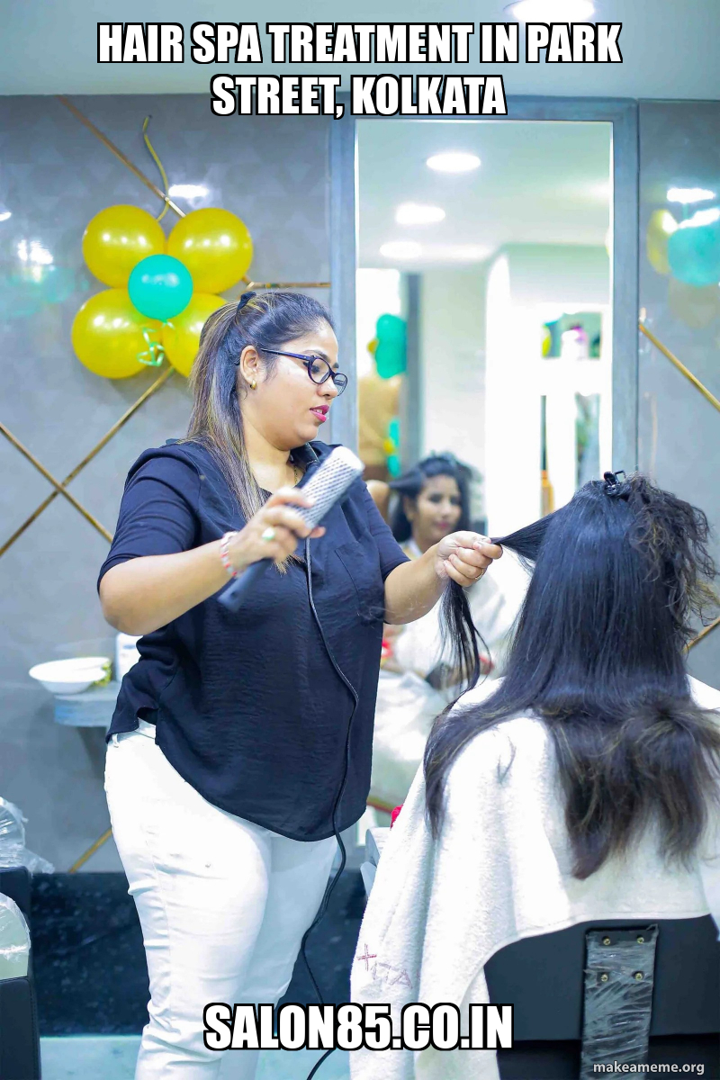 Hair Spa Treatment in Park street, Kolkata salon85.co.in Meme Generator