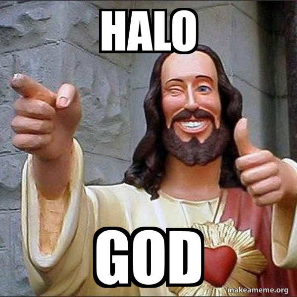 HALO GOD - Cool Jesus Meme Generator