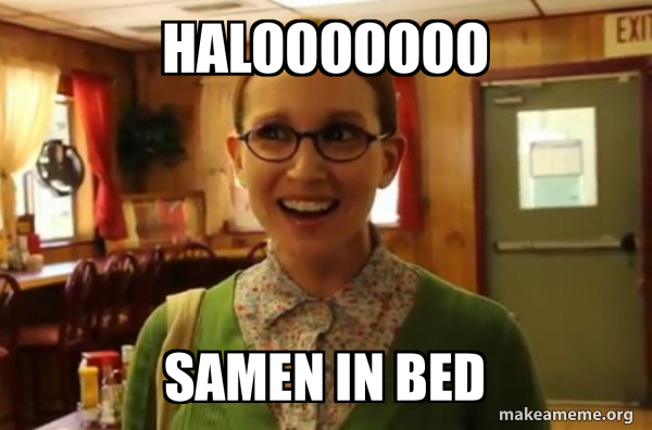 halooooooo samen in bed - Sexually Oblivious Girlfriend Meme Generator
