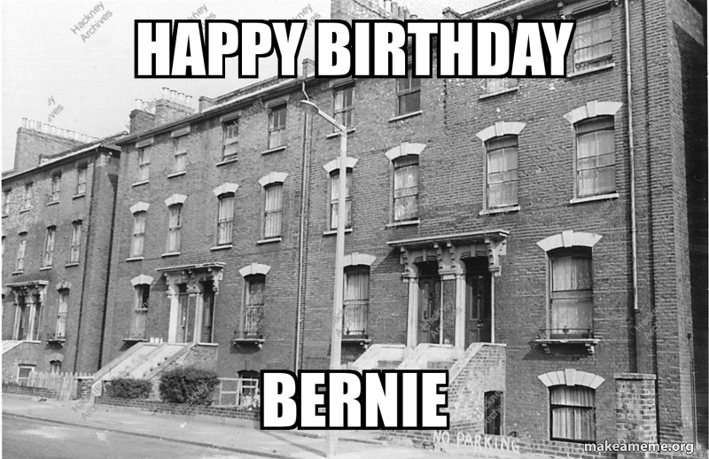 Happy birthday bernie Meme Generator