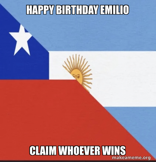 happy birthday emilio claim whoever wins Meme Generator