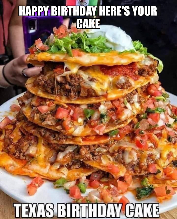 Happy Birthday here's your cake Meme Generator