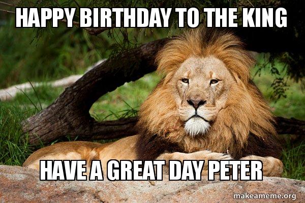 Lion King Birthday Memes