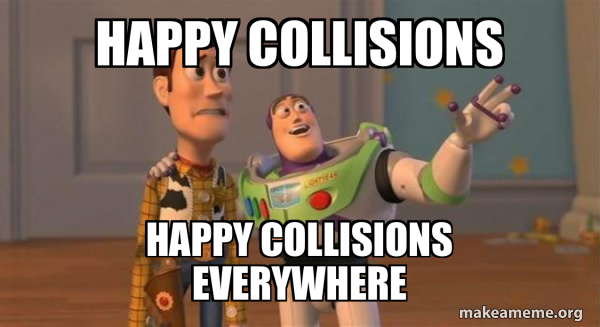 Happy collisions Happy collisions everywhere - Buzz and Woody (Toy ...