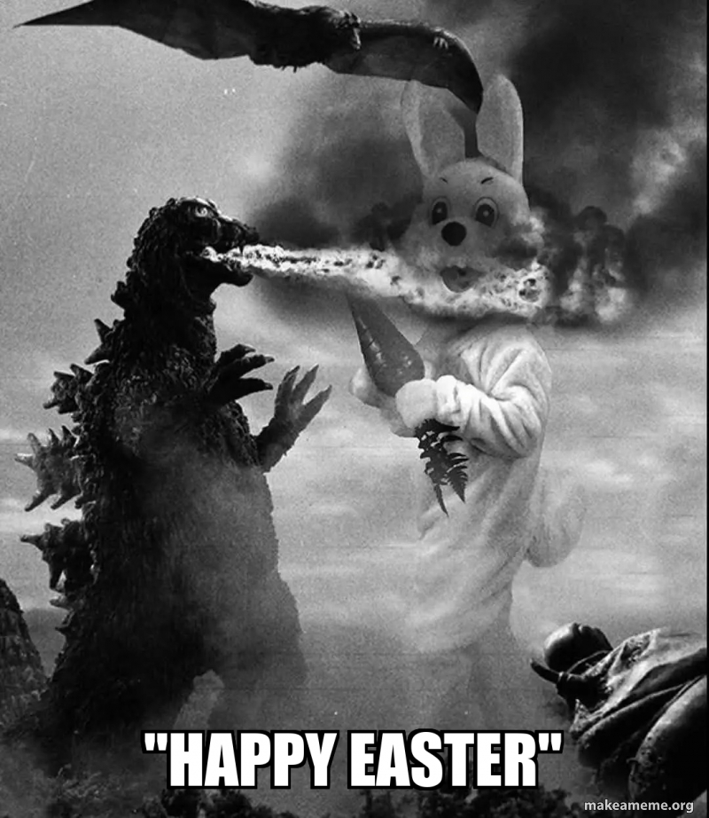 "HAPPY EASTER" Meme Generator