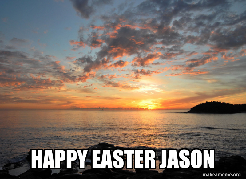 Happy Easter Jason Meme Generator
