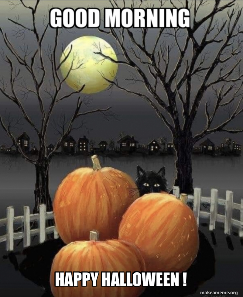 Happy Halloween ! Meme Generator