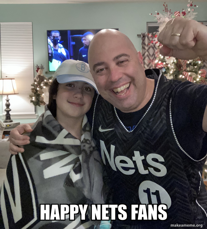 Happy nets fans - Happy Nets Fans Meme Generator