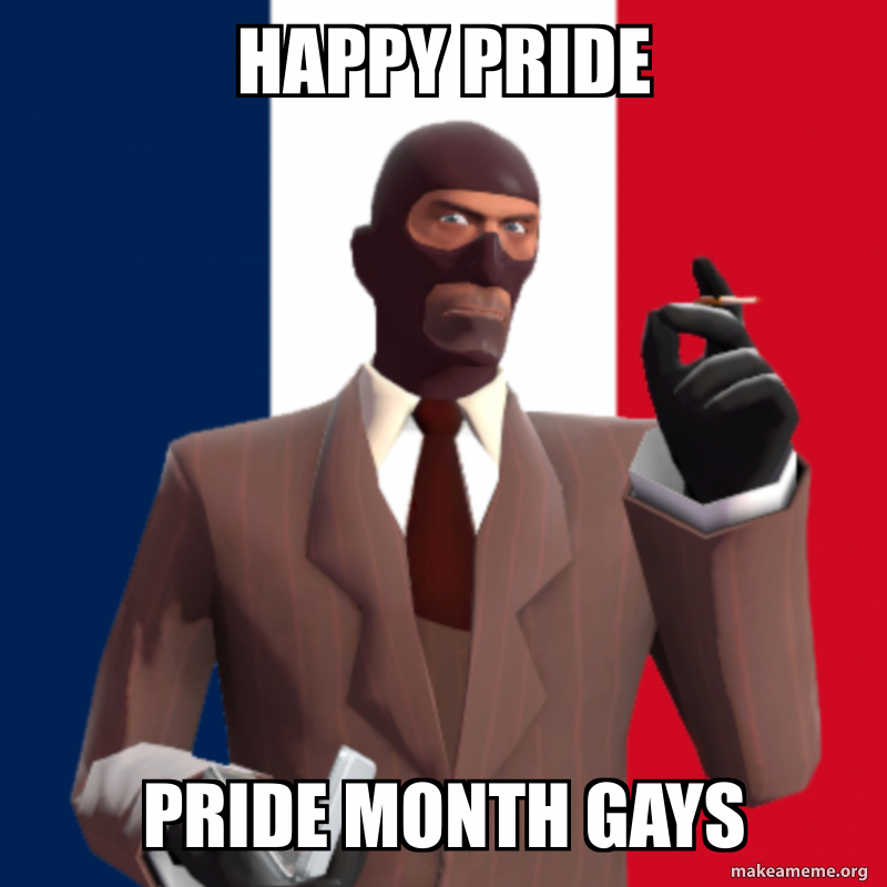 Happy pride Pride month gays Meme Generator