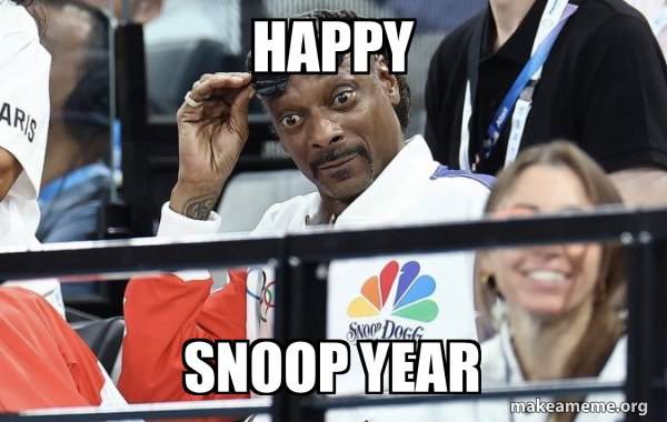 Happy Snoop year - Snoop Dogg Sunglasses at Olympics Meme Generator
