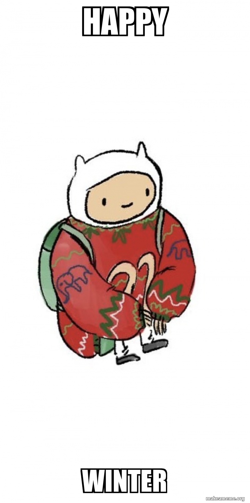 Happy Winter Meme Generator