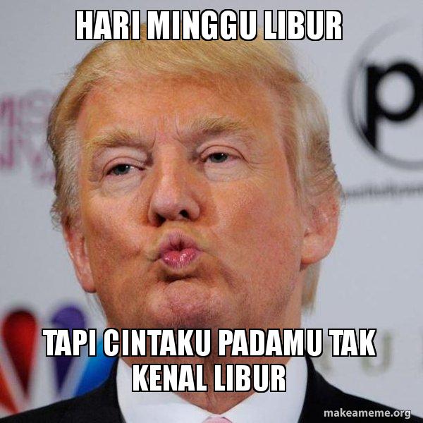 Memes Libur Hari Minggu