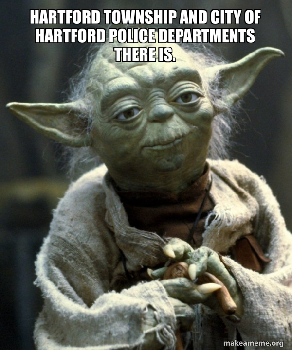 Hartford Township and City of Hartford Police Departments there is ...