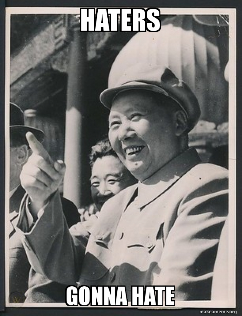 Haters Gonna hate Meme Generator