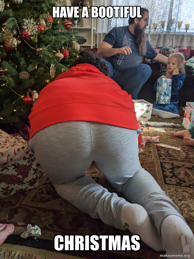 Have a bootiful Christmas Meme Generator