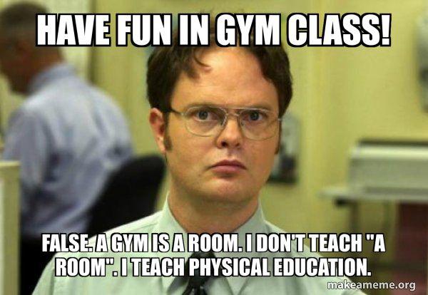 Physical Education Memes