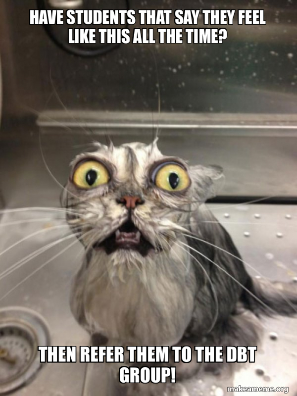 Have students that say they feel like this ALL the time? Then refer ...